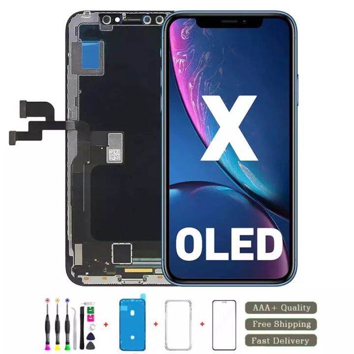 หน้าจอ+ทัช สำหรับ OLED iPhone X . | Lazada.co.th
