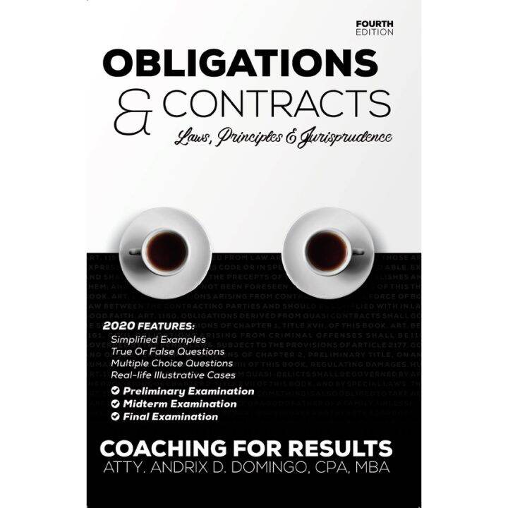 The Law on Obligations and Contracts (2020 Edition)RML | Lazada PH