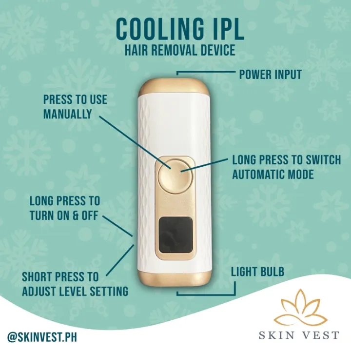 Cooling IPL Hair Removal | Lazada PH