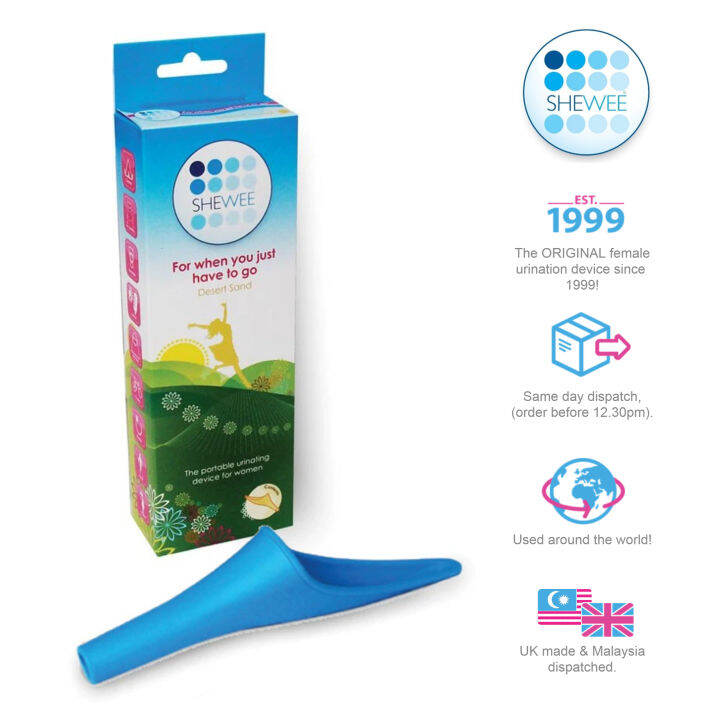 SHEWEE Reusable Pee Funnel – The Original Female Urination Device Since ...