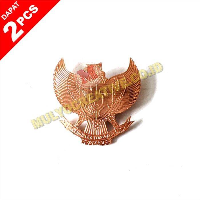 Pin Garuda Indonesia Warna Rose Gold Pin Bros Garuda Pancasila Pin ...