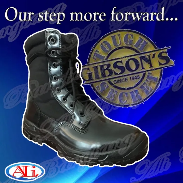 Gibson Assault Boots w/ zipper | Lazada PH