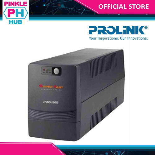 PinkleHub PROLINK PRO1201SFC Super-Fast Charging Line Interactive UPS ...