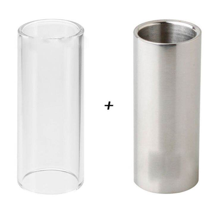 BYPL 60MM High Guitar Slide Bar Stainless Steel And Plastic Finger ...