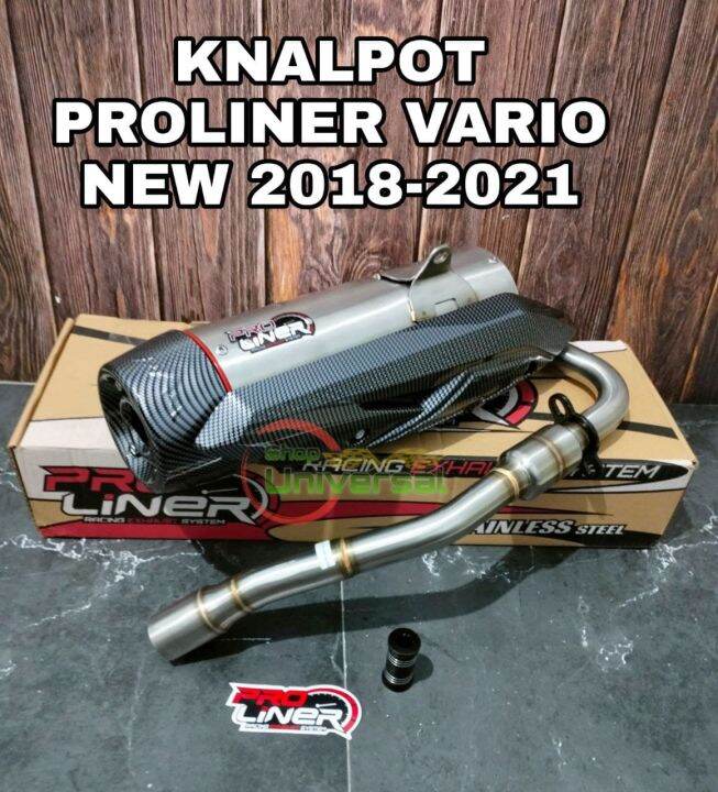 KNALPOT RACING PROLINER NEO SR-2 ALL NEW HONDA VARIO 125 / 150 2018 ...