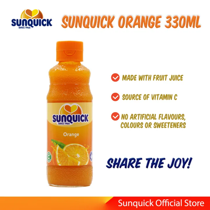 Sunquick Orange Juice Concentrate 330ml | Lazada PH
