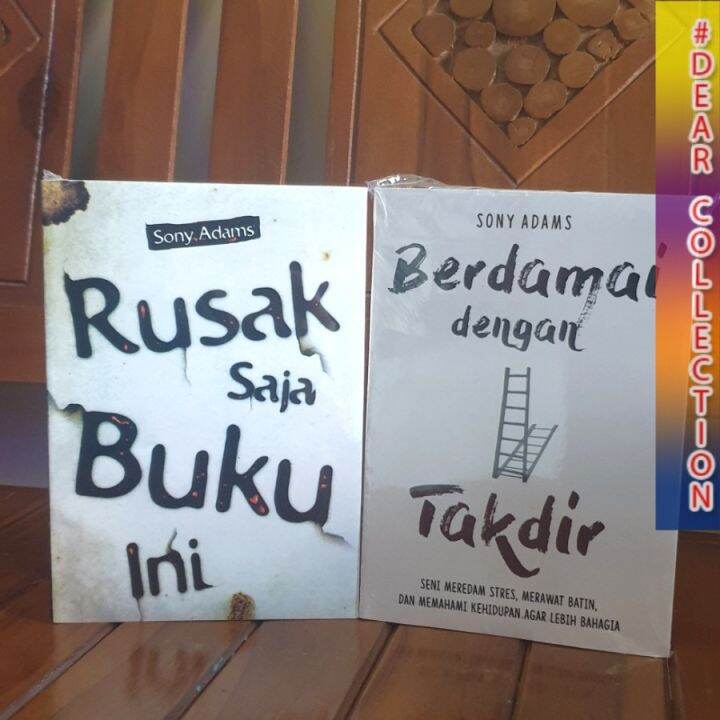 Paket 2 Novel Rusak Saja Buku Ini Dan Berdamai Dengan Takdir | Lazada ... Paket 2 Novel Rusak Saja Buku Ini Dan Berdamai Dengan Takdir | Lazada ...