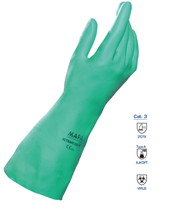 Mapa Ultranitril 492 Chemical Protective Gloves | Lazada PH