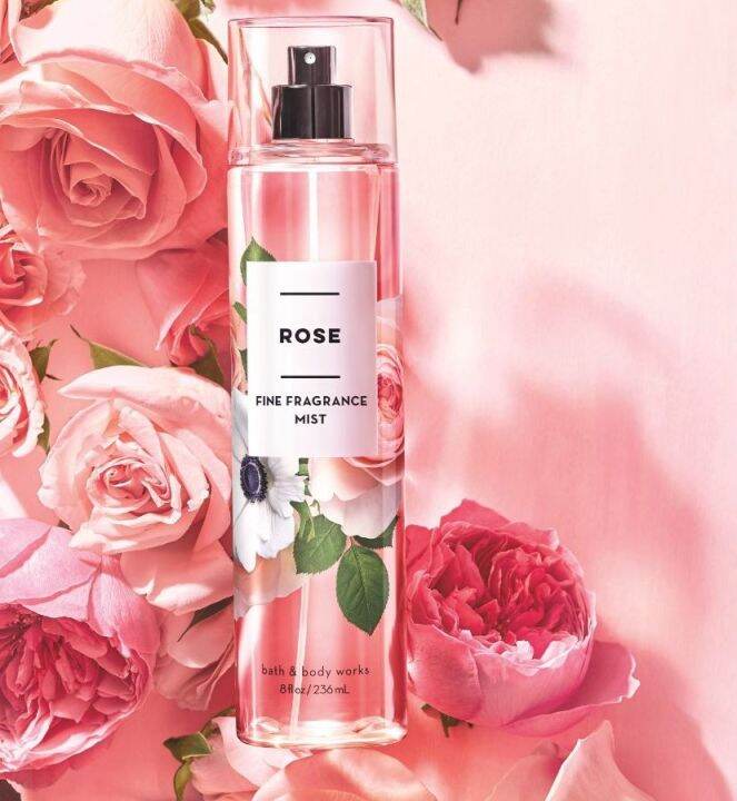 ของแท้ 100% Bath & Body Works ROSE Body Spray & Mist 236ml | Lazada.co.th