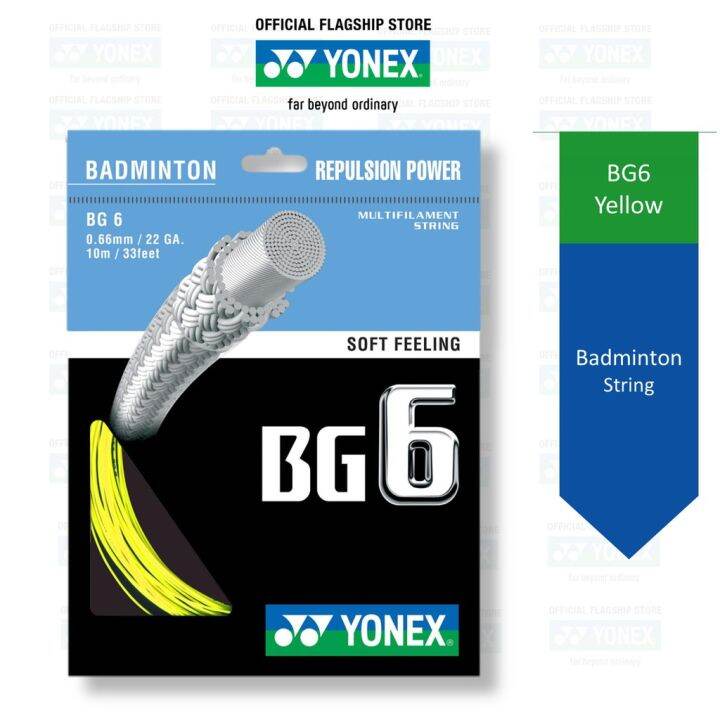 Yonex BG6 Badminton String | Lazada