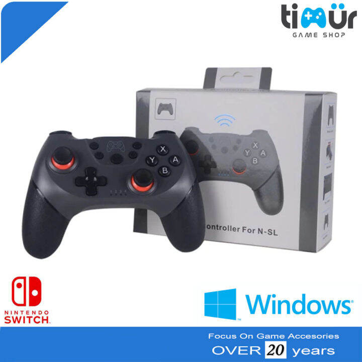 Stick Stik Pro Controller Nintendo Switch Lite OLED N-SL Steel Black ...