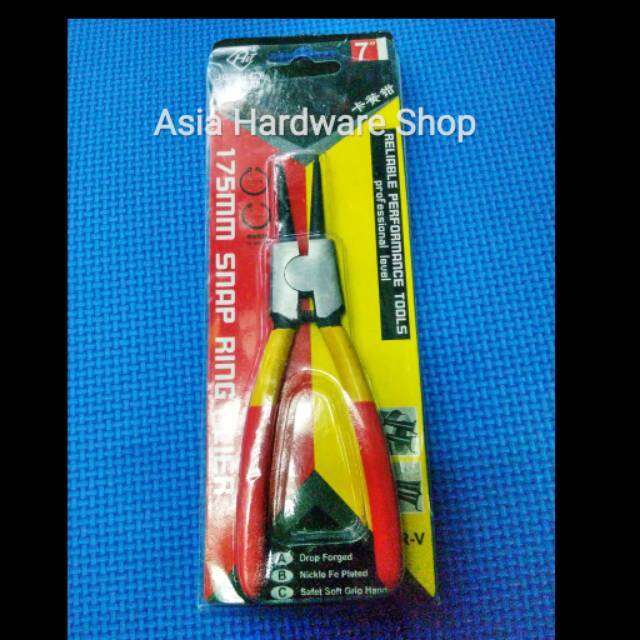 Tang Spi Lurus Buka STE 7" Tang Spy Tang Snap Ring Grip Lurus Buka ...