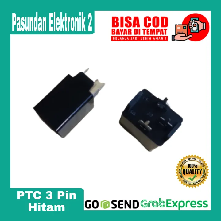 PTC 3 PIN HITAM | Lazada Indonesia