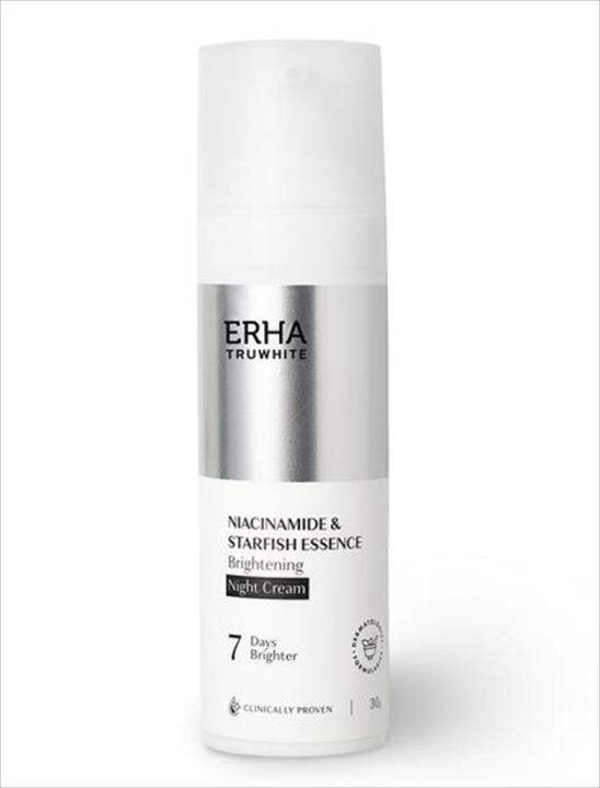 ERHA TRUWHITE BRIGHTENING NIGHT CREAM 30 g | Lazada Indonesia