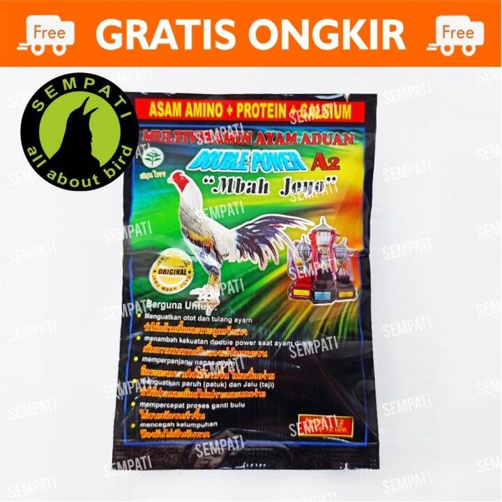 JAMU AYAM MBAH JOYO A2 DOUBLE POWER JAMU AYAM JAGO BANGKOK JANTAN ADUAN ...