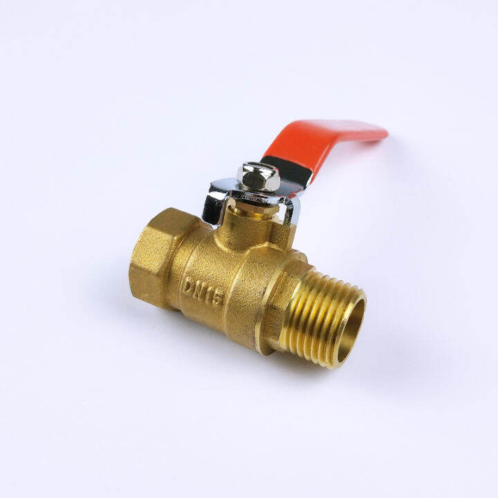 Ball valve water switch copper high temperature thickening 4 points dn15 20 25 tap water valve 6 ...