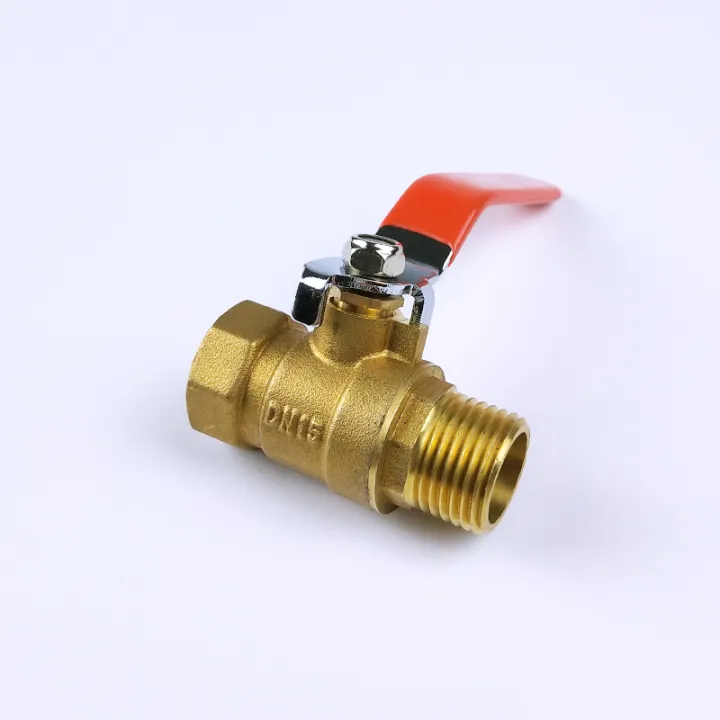 4 All-copper ball valve with internal and external threads 6/8/10/12/14 ...