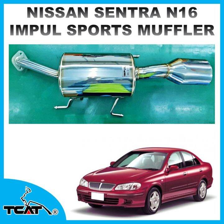 Nissan Sentra N16 Impul Sports Muffler | Lazada