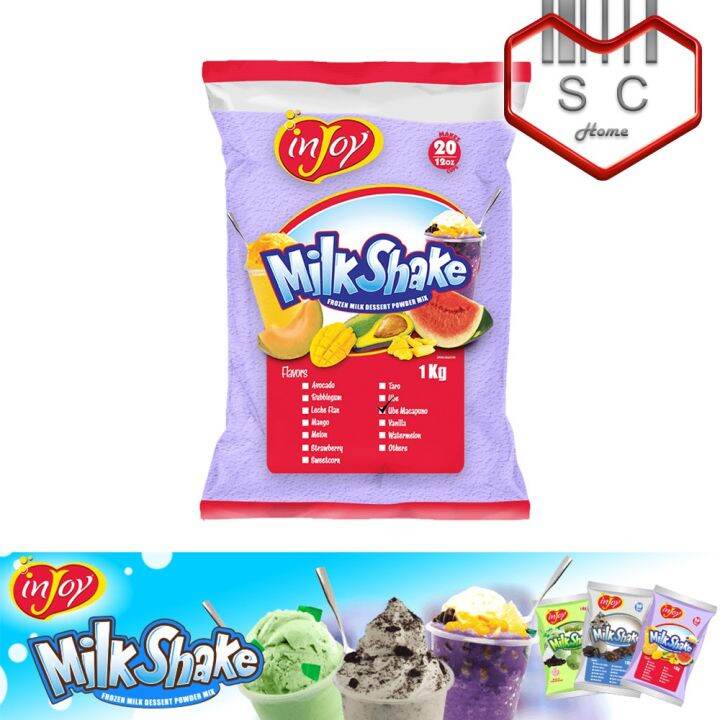 SC Injoy Ube Macapuno Milkshake Milk Shake Powder 1kg | Lazada PH