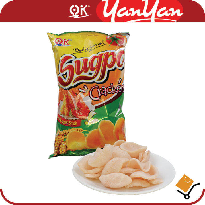 OK Yan Yan SUGPO CRACKERS Tempura Flavor 100g | Lazada PH
