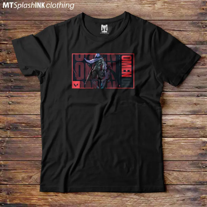Omen Valorant Shirt Mt Splash Ink Ga Lazada Ph