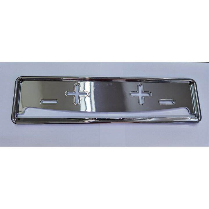 JDM Chrome Car License Plate Vehicle Number Plate Cover Holder Japan ...