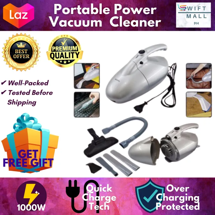 SwiftMall Portable Power Vacuum Cleaner / Disinfecting Dust Removal ...