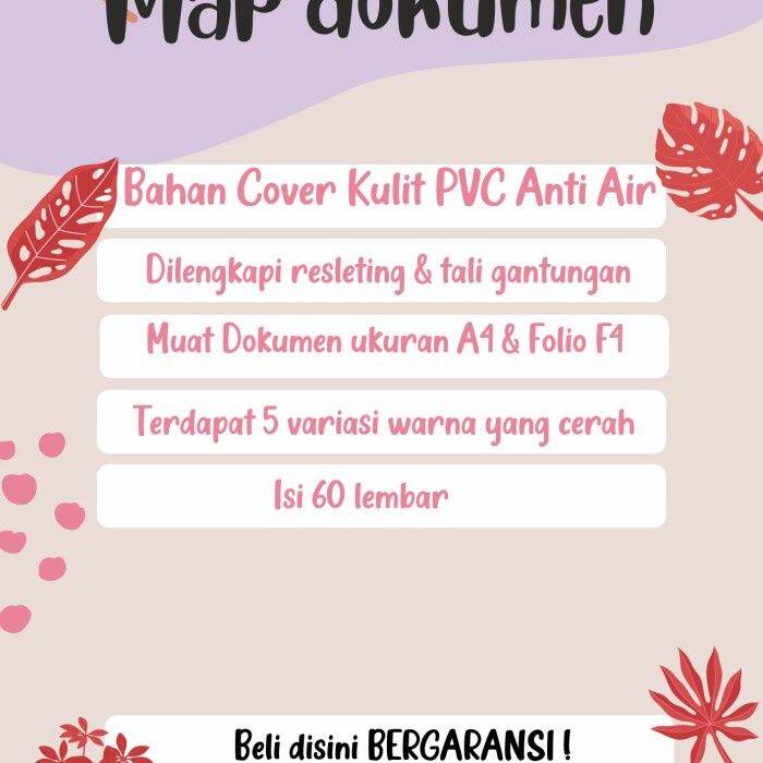 Flash Sale Isi 60 lembar Dokumen Keeper/Map Dokumen/Map ijazah ...