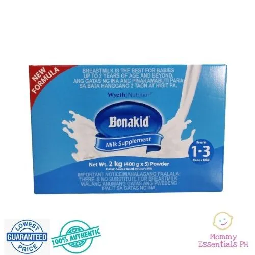 Bonakid Powdered Milk Drink for Children 1-3 yrs old 2kg | Lazada PH