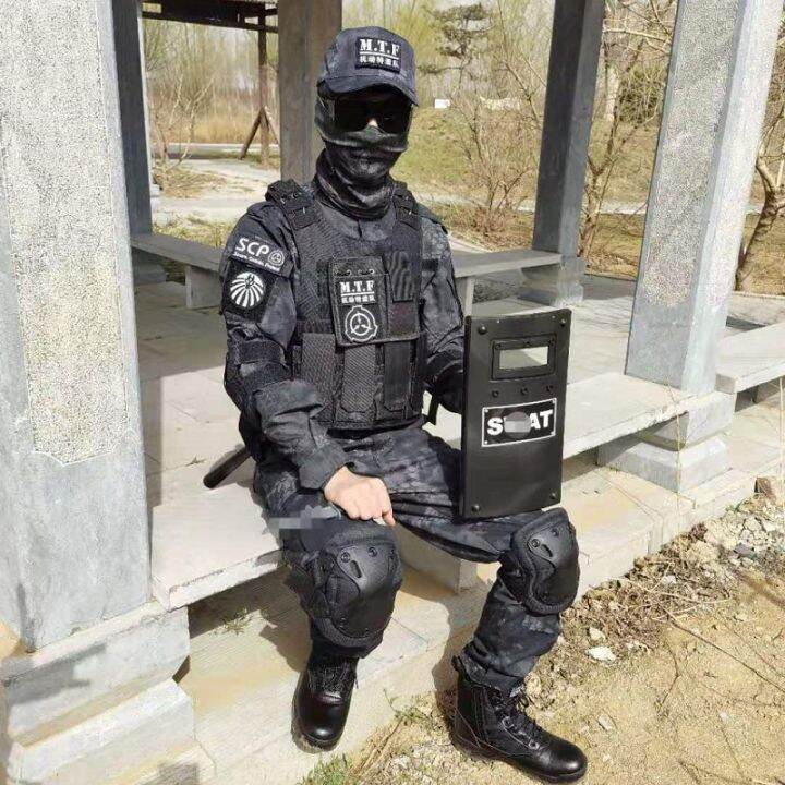 Scp Foundation contingent uniform weapons toys scp mobile contingent ...