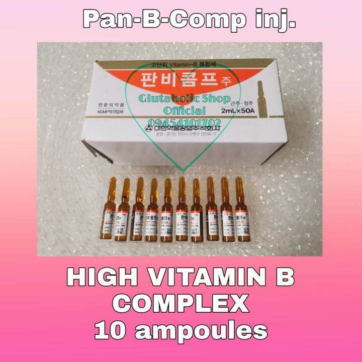 Vitamin B Complex High 10 pcs | Lazada PH