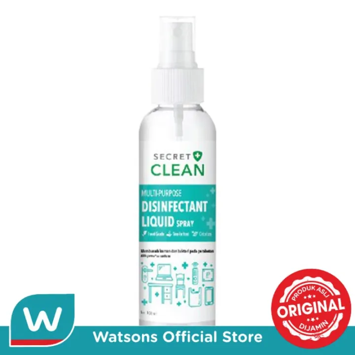 Secret Clean Disinfectant Liquid 100ml | Lazada Indonesia