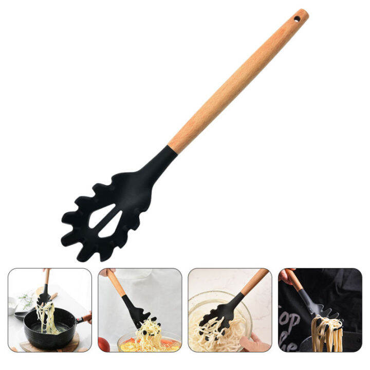 Eshopdeal【Ready Stock】 Pasta Catch Scoop Spaghetti Spoon Fork Server ...