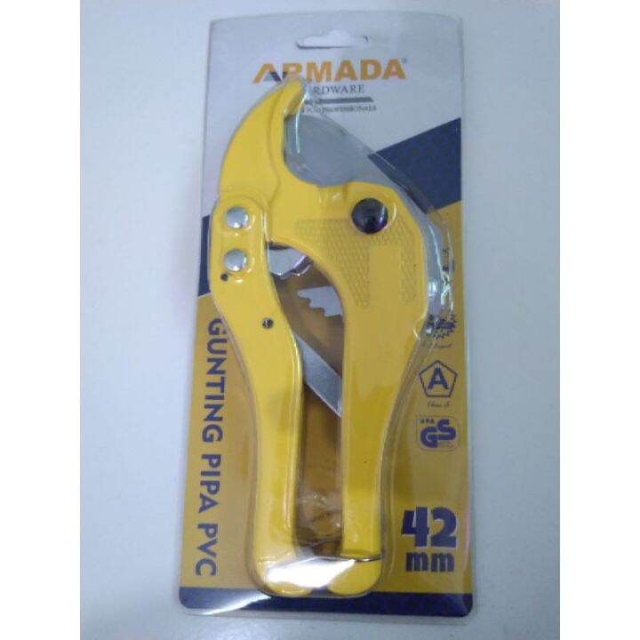 Tang potong pipa Pvc 1 5/8" pralon / alat potong pipa 42 mm | Lazada ...