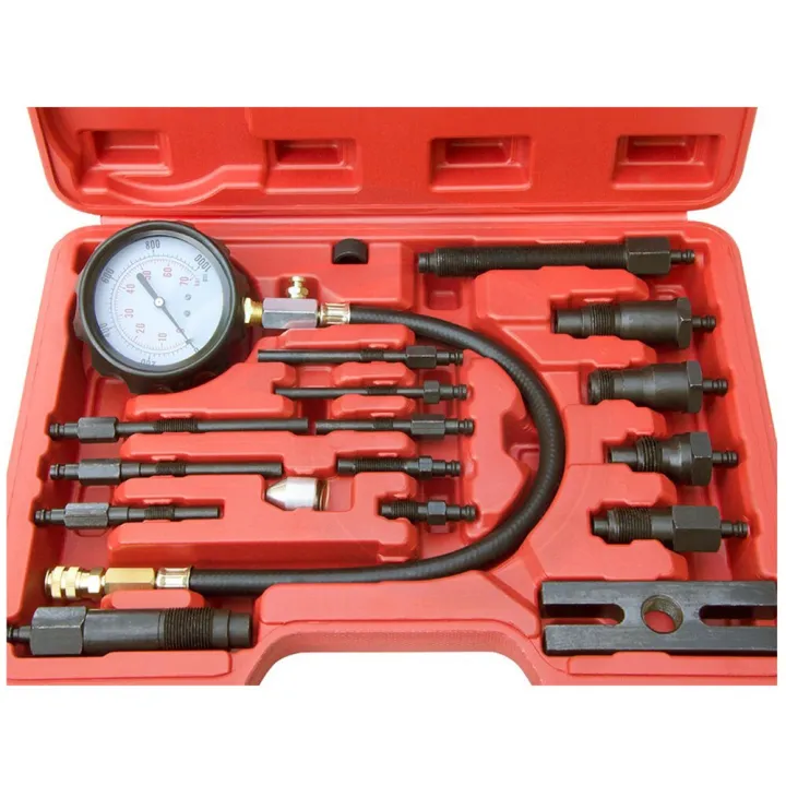 Professional Diesel Engine Cylinder Compression Tester Tool Kit Set ...