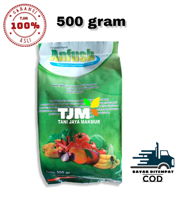 ANFUSH 500 GRAM fungisida anfush pupuk pengendali hayati anfush pupuk ...