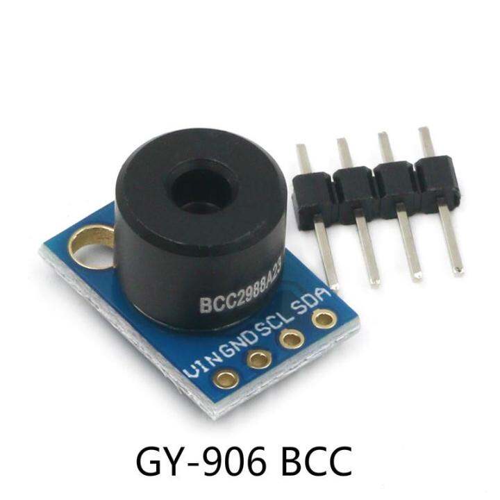 GY-906 MLX90614ESF MLX90614 โมดูลเซนเซอร์วัดอุณหภูมิ แบบไม่สัมผัส รุ่น ...