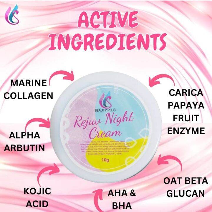 Beauty Plus Rejuv Night Cream 10g | Lazada PH