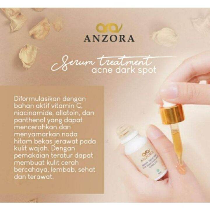 Serum Anzora Glow - Serum Acne Dark Spot - Serum Renewal | Lazada Indonesia