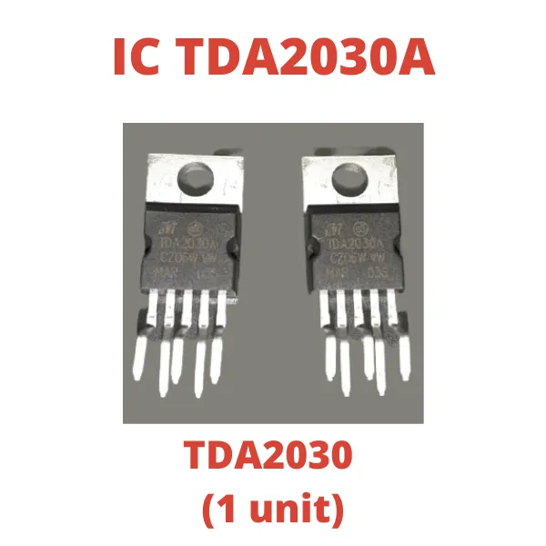 IC TDA2030 TDA 2030 (1 BIJI) SATUAN TDA2030A 2030 D2030 D2030A AISI ...