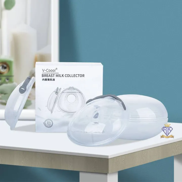 "พร้อมส่ง" B0026 ซิลิโคนเก็บน้ำนม V-Cool ที่รองน้ำนม แผ่นซับน้ำนม พกพา ...