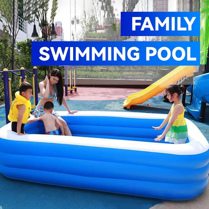 Y2 Household paddle pool large size inflatable square swimming pool ...