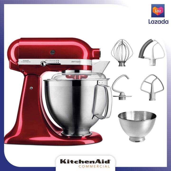 KitchenAid 5KSM175 Stand Mixer 4.8L 5Qt, Artisan | Lazada.co.th