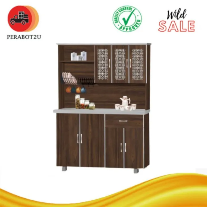 GY Almari Dapur Tinggi Berpintu 5 / Kabinet Dapur 6'/5 Door High ...