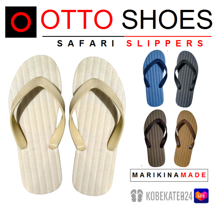 SAFARI Slippers [Unisex] by: OTTO Shoes / Beach Rubber Flip flops ...