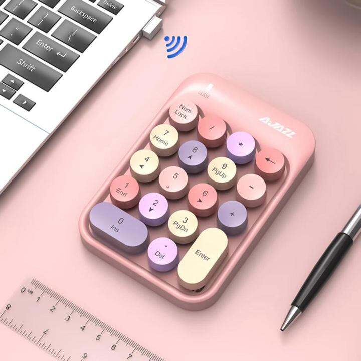Ajazz AK18 universal numeric keyboard, 18 key mini numeric keyboard ...