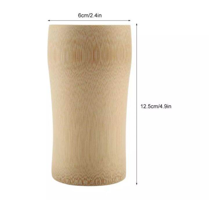 Gelas bambu bamboo cup eco friendly / gelas bambu asli / gelas unik ...