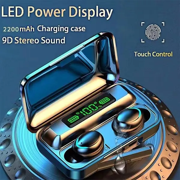 Airdots Bluetooth 3.0 TWS Earbuds True Wireless Headset Earphone With ...