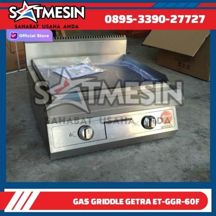 GETRA GAS GRIDDLE ET-GGR-60F FULL FLAT GRIDDLE LOW PRESSURE / PANGGANG ...