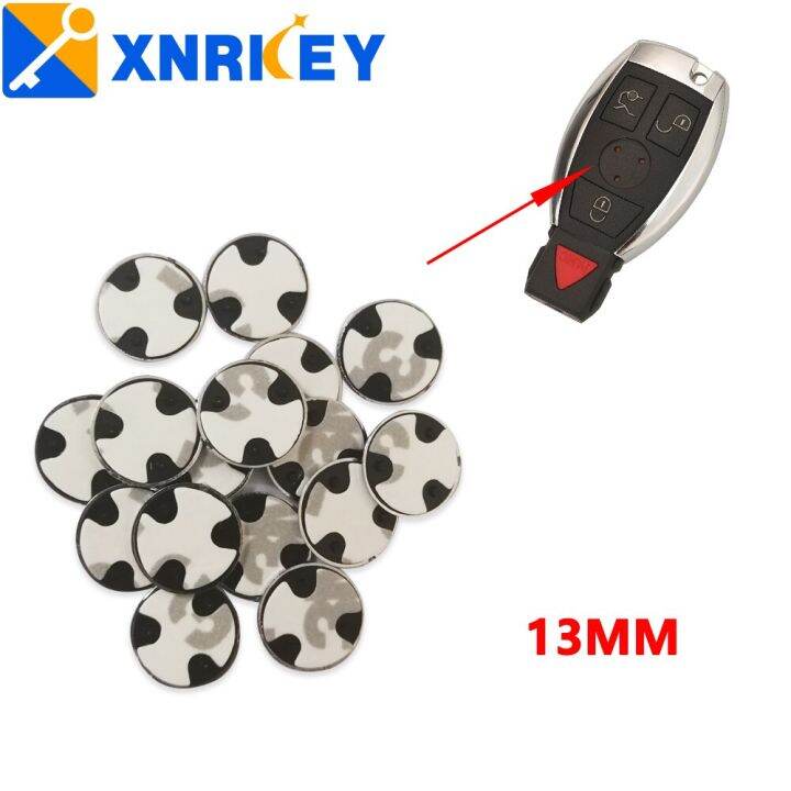 XNRKEY Replacement Remote Car Key Logo Sticker for Mercedes Benz Remote ...